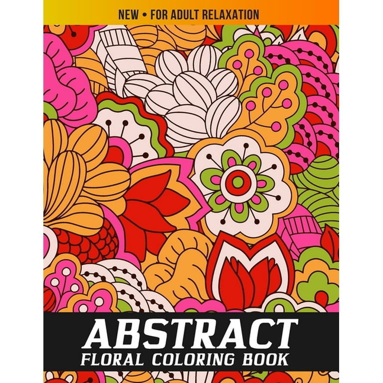 Coloring Pages Abstract Flowers