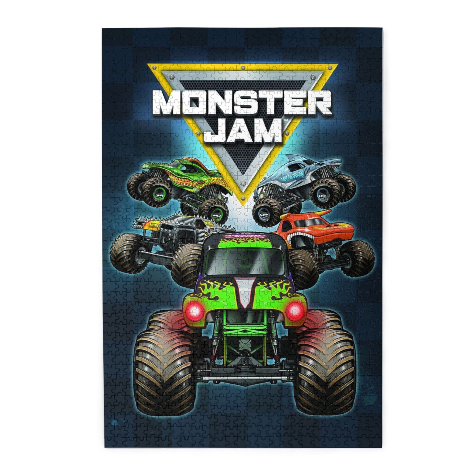Stress Relieving Puzzle Grave Digger Wooden Picture Puzzle 1000 Piece ...