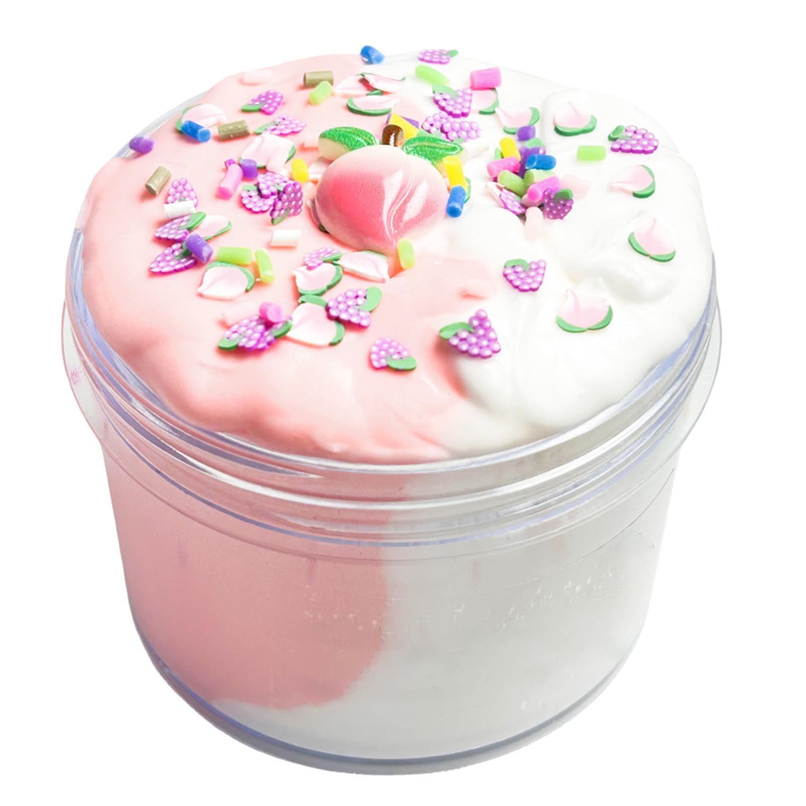 Stress Toy Cloud Blue Scented DIY Sludge for Kids Two Color Mud Light ...