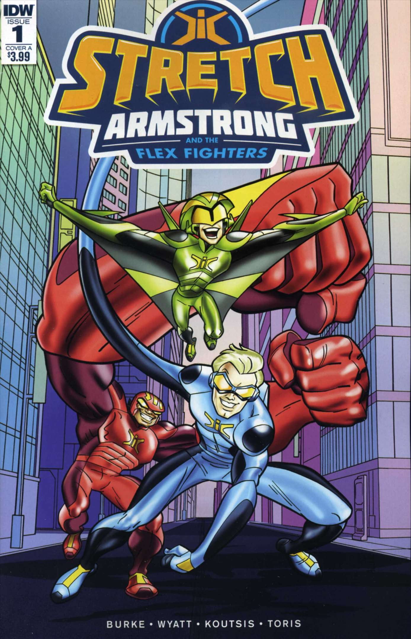 Stretch Armstrong and the Flex Fighters #1A VF ; IDW Comic Book - Walmart.com
