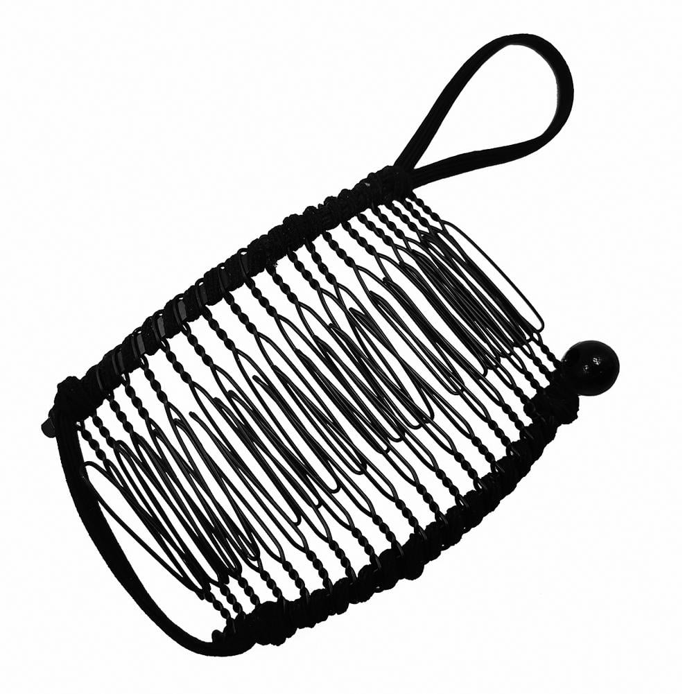Stretch Banana Clip,Stretchable Banana Comb Vintage Banana Hair Clip ...
