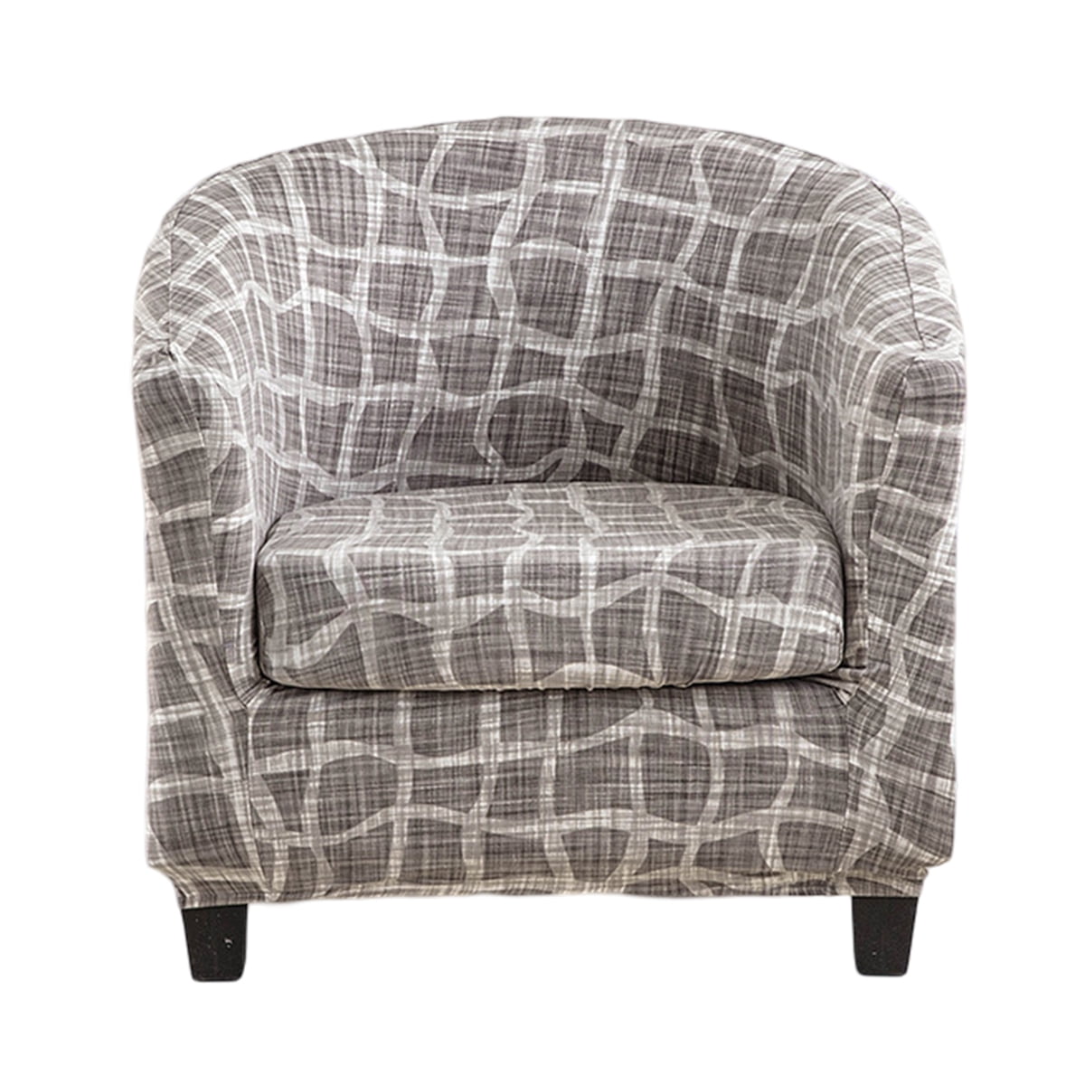 Stretch Barrel Chair Cover Tub Armchair Covers Sofa Cover Furniture ...
