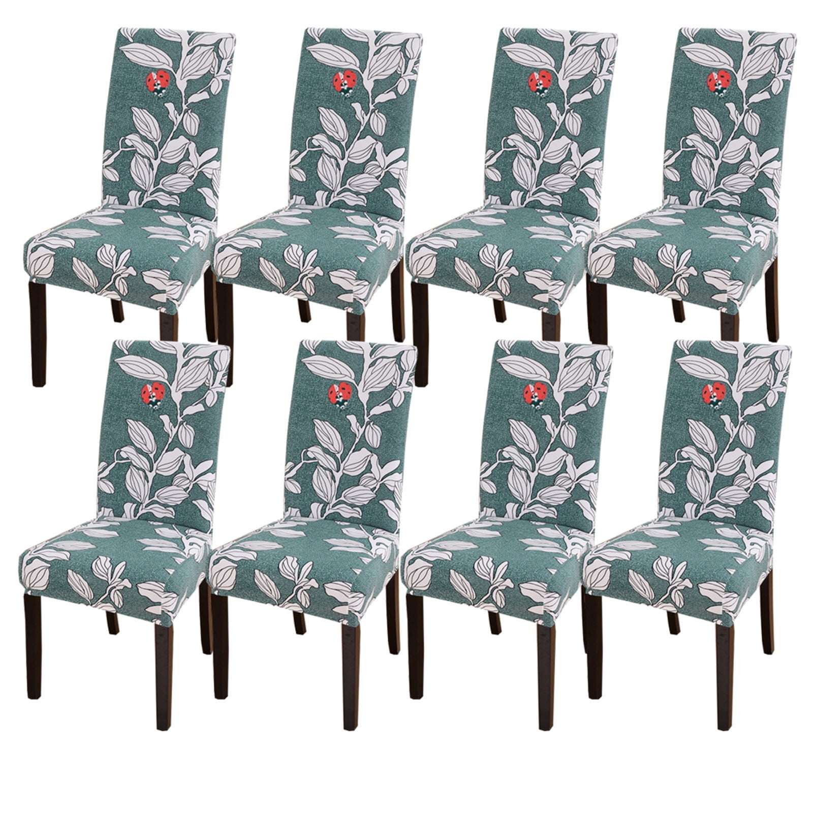Stretch Chair Covers for Dining Room,Printed Chair Slipcovers with ...