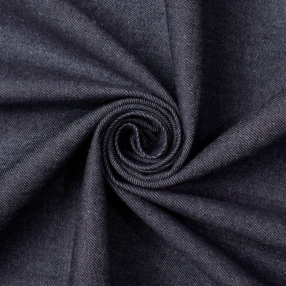 Stretch Denim Fabric 10 Oz Strong Natural Woven Cotton Spandex Twill By ...