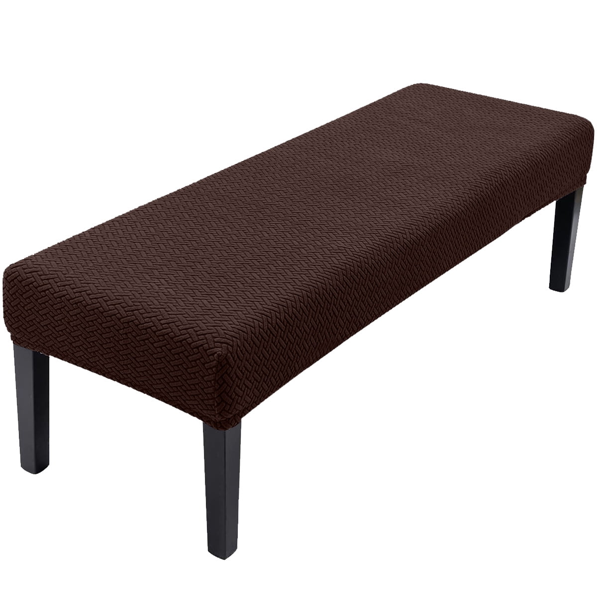 Stretch Dining Bench Cover,Bench Slipcover Anti-Dust Removable Washable ...