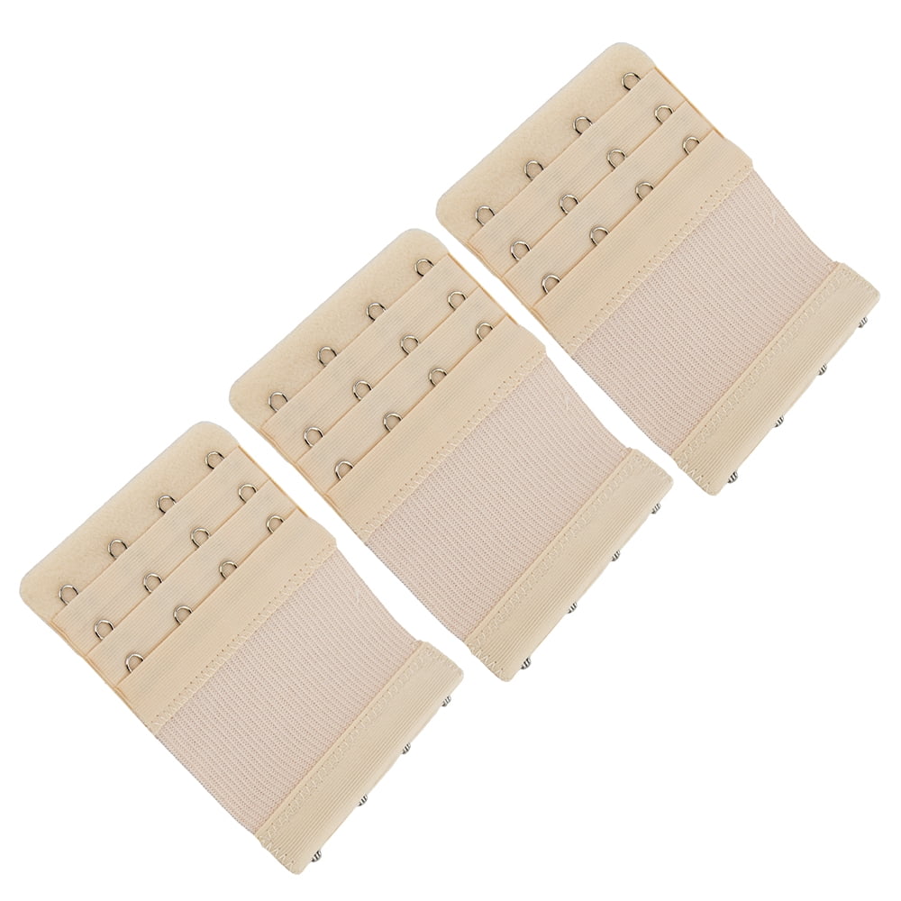 Stretch Elastic Bra Extender 30-Pack (4-Hook, Beige) by More of Me to ...