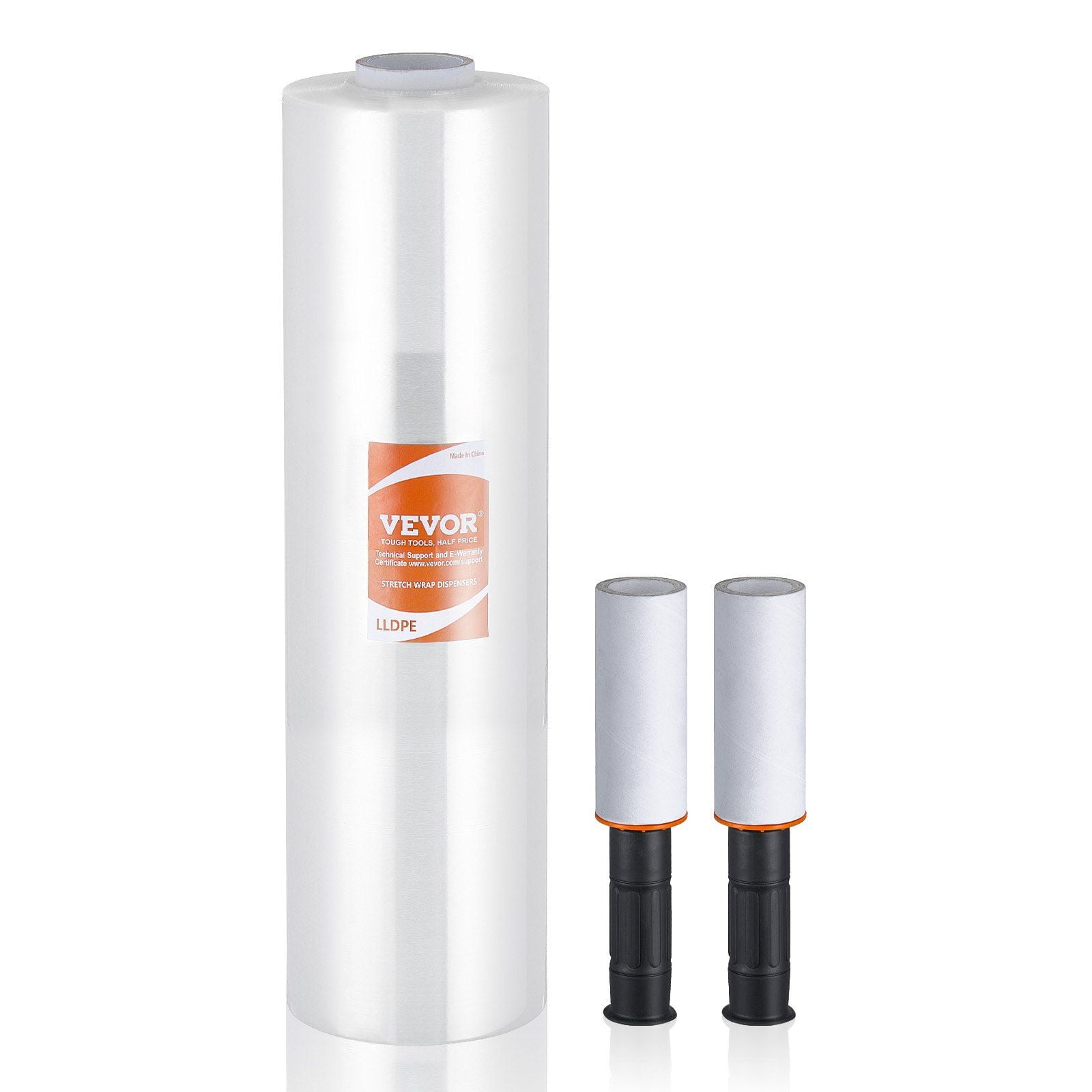 Stretch Film, 15 inches x 1200 feet, 1 Pack, 80 Gauge Industrial ...