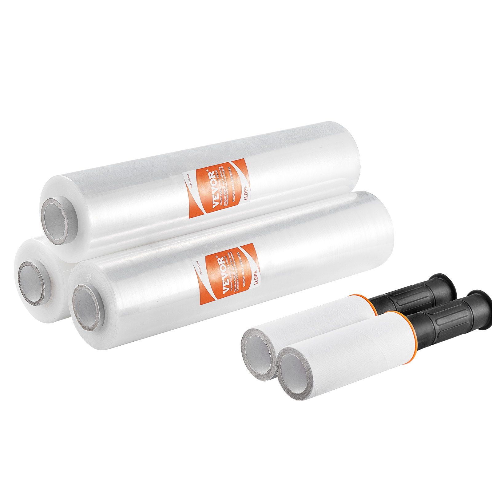 Stretch Film Roll, 15 Inches x 1000 Feet, 3 Pack, 60 Gauge Heavy Duty ...