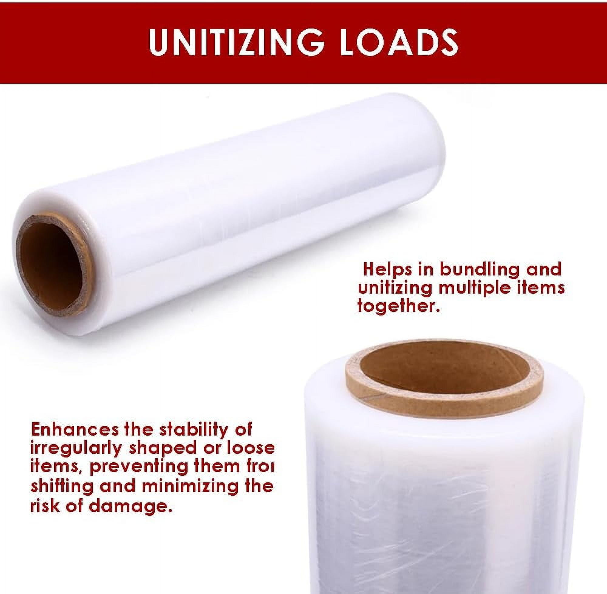 Stretch Film Stretch Wrap Clear Shrink Wrap Roll Heavy Duty Shrink Film ...