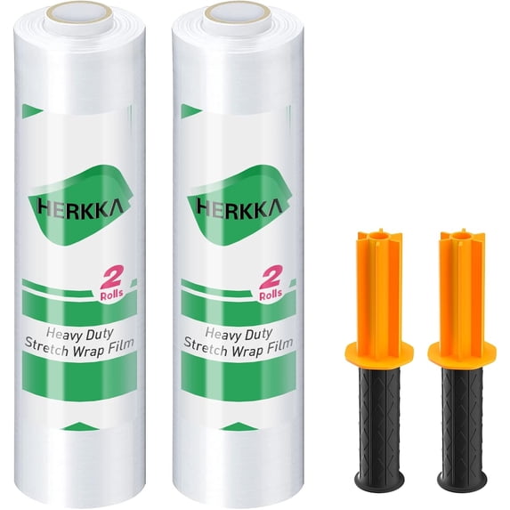 Stretch Film, Stretch Wrap with Handles Industrial Strength, Moving ...