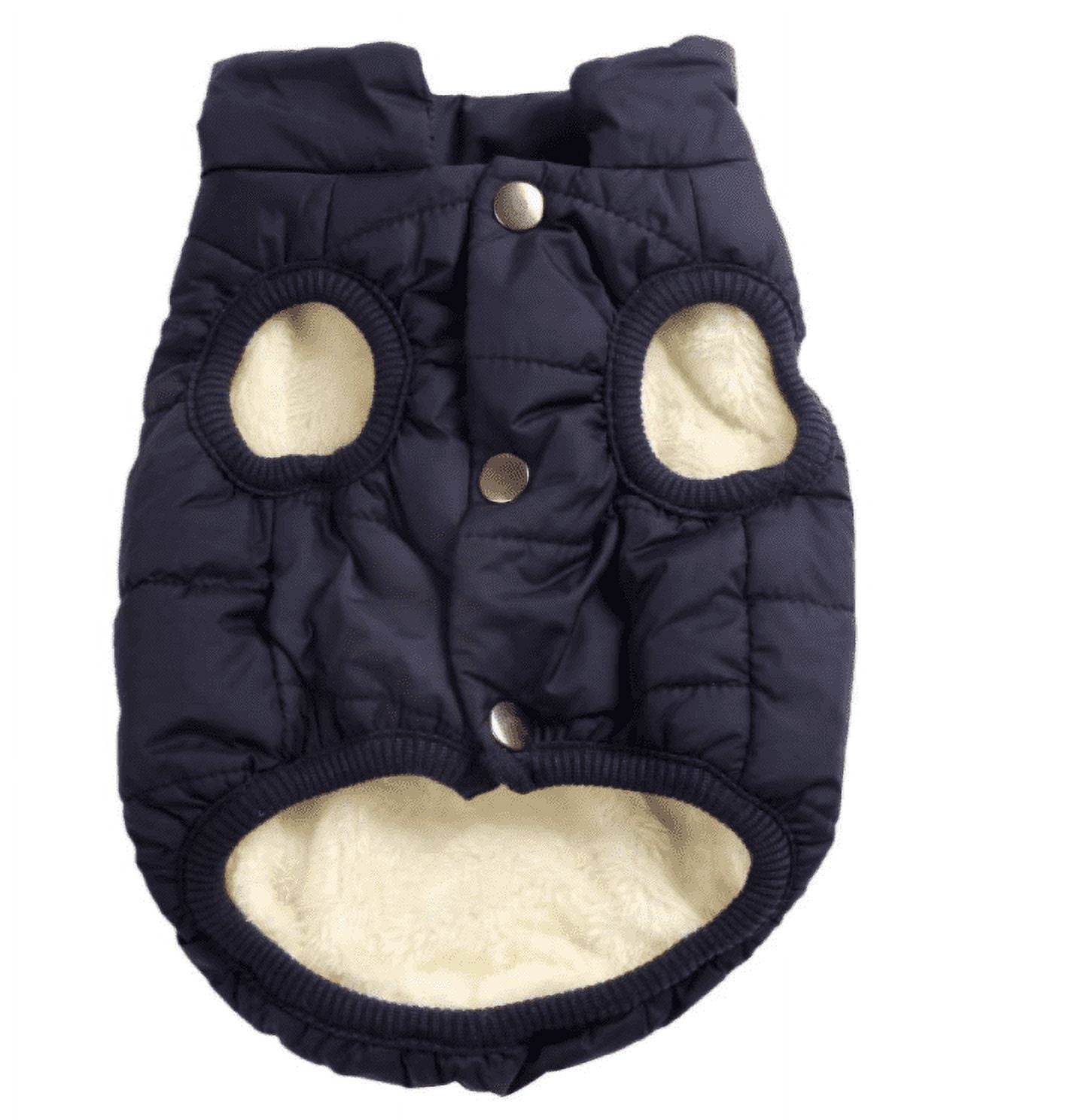 Stretch Fleece Vest Dog Sweater - Warm Pullover Fleece Dog Jacket ...