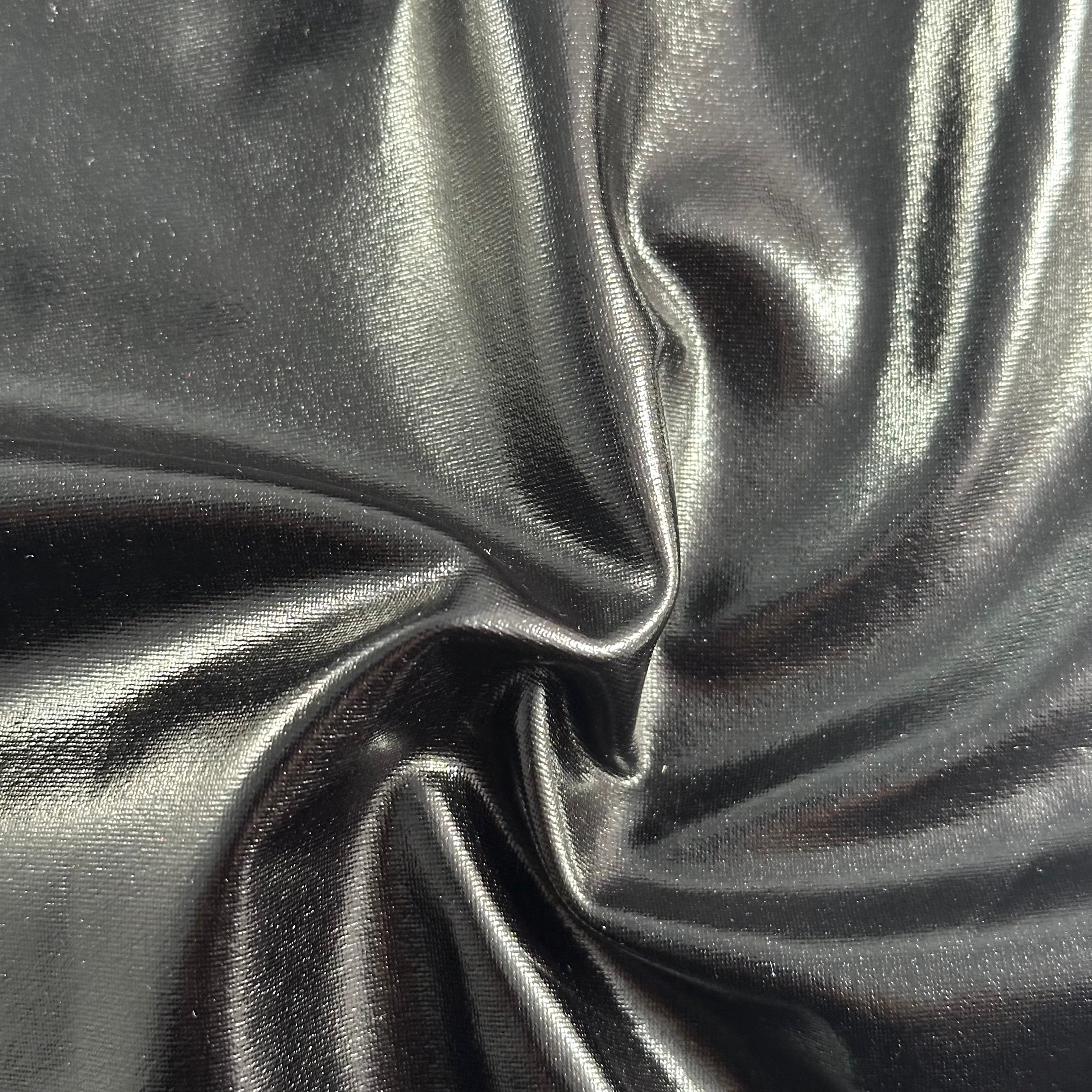 Stretch Foil Polyester Spandex Single Span Fabric | Spandex Palace ...