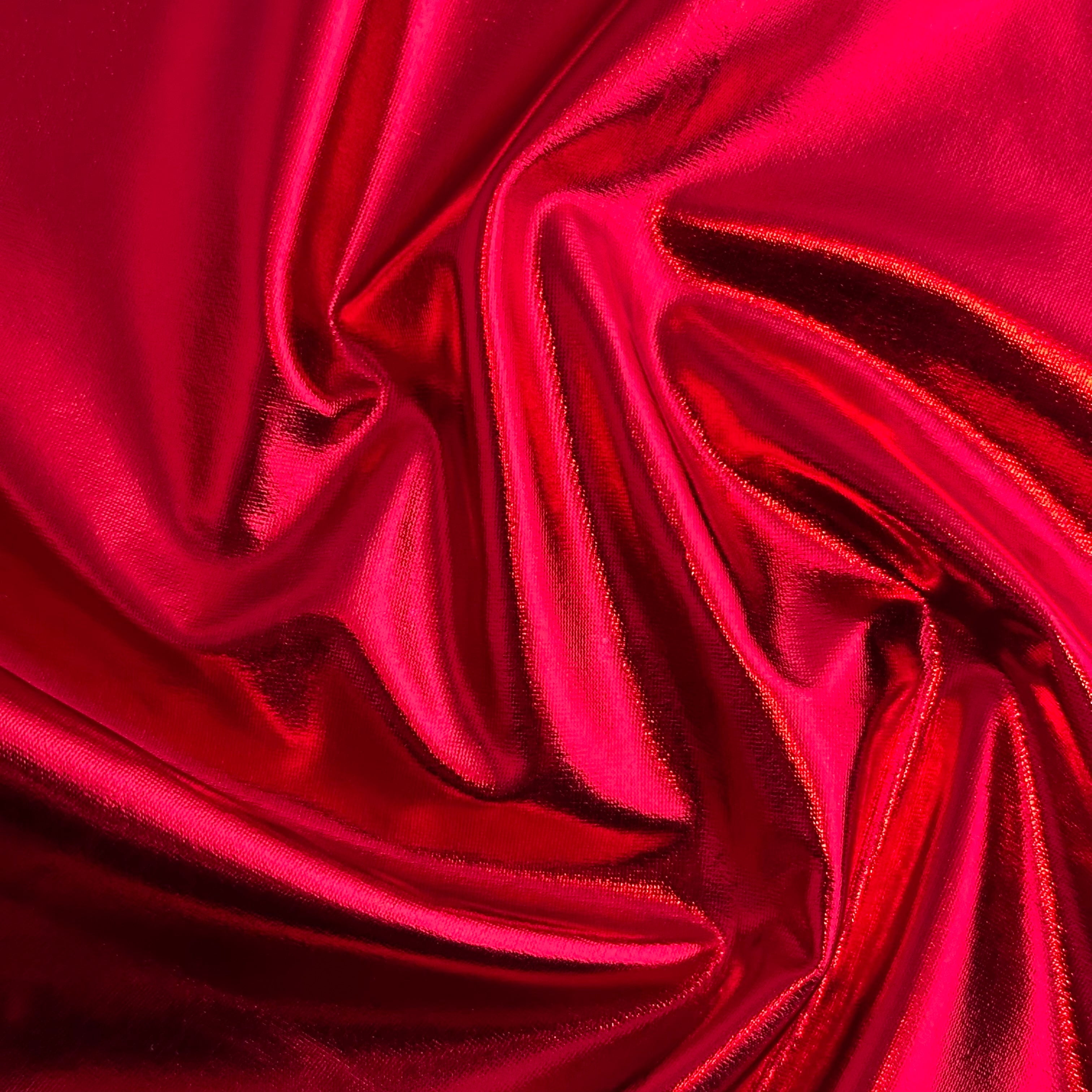 Stretch Foil Polyester Spandex Single Span Fabric | Spandex Palace ...