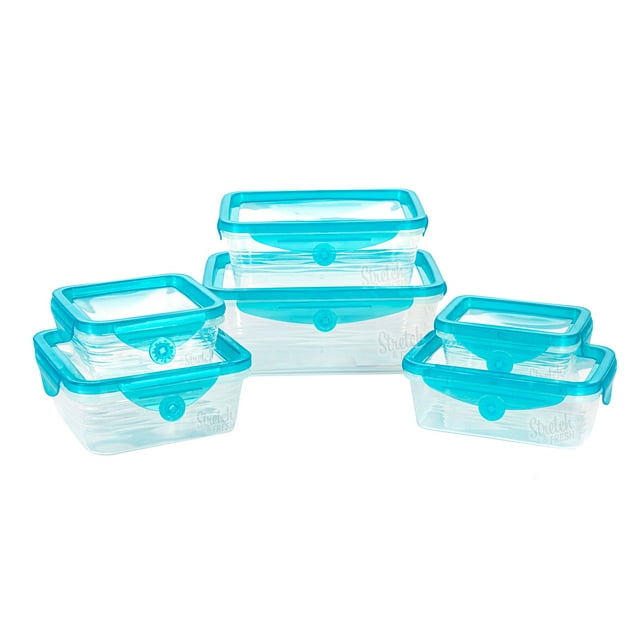 Stretch & Fresh Sealable Silicone Food Container, Reusable, Dishwasher ...