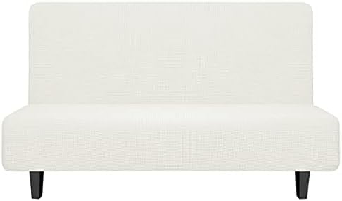 Stretch Futon Slipcover Armless Futon Bed Cover Furniture Protector ...