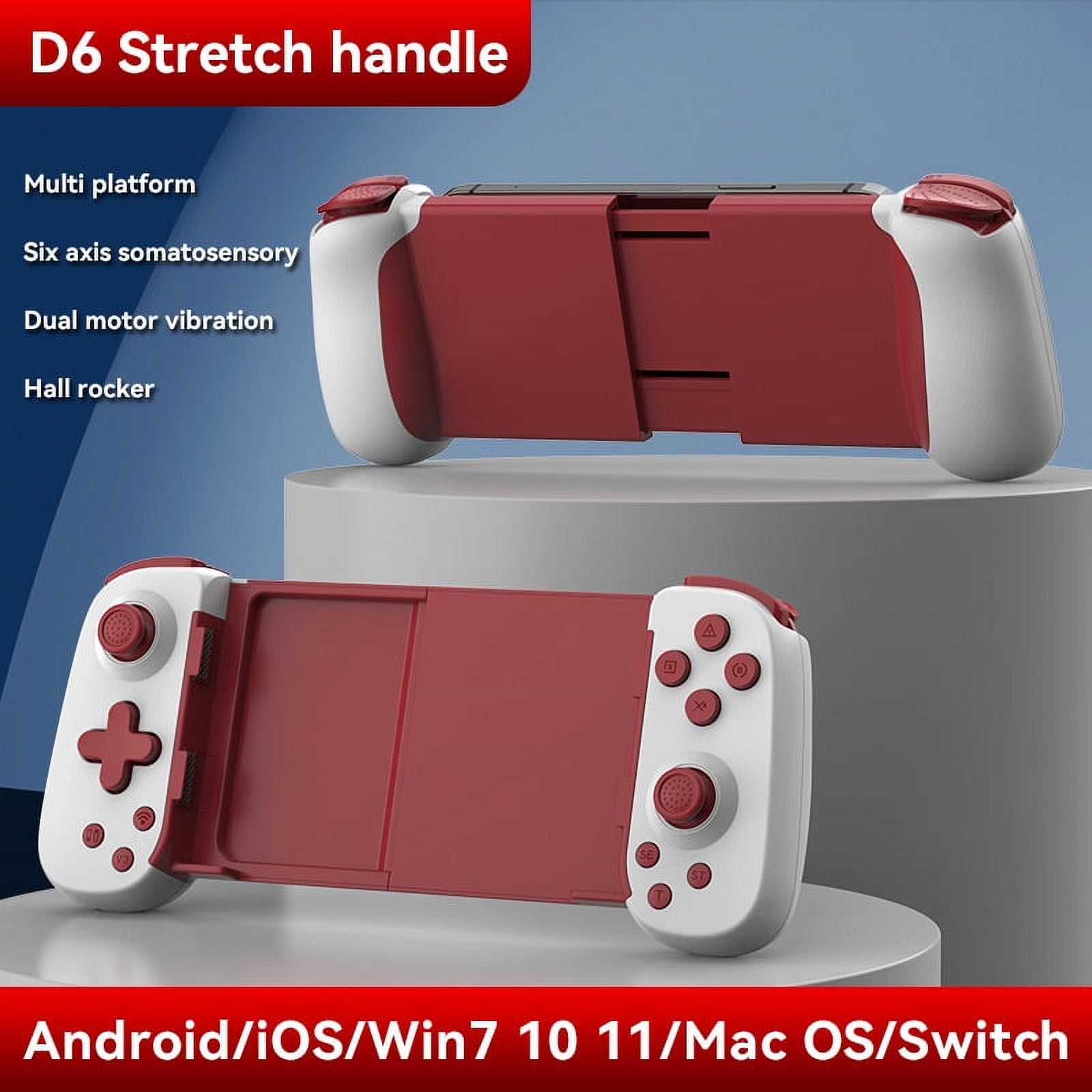 Stretch Gamepad Mobile Phone IOS Android Wireless Handle Switch Hall ...