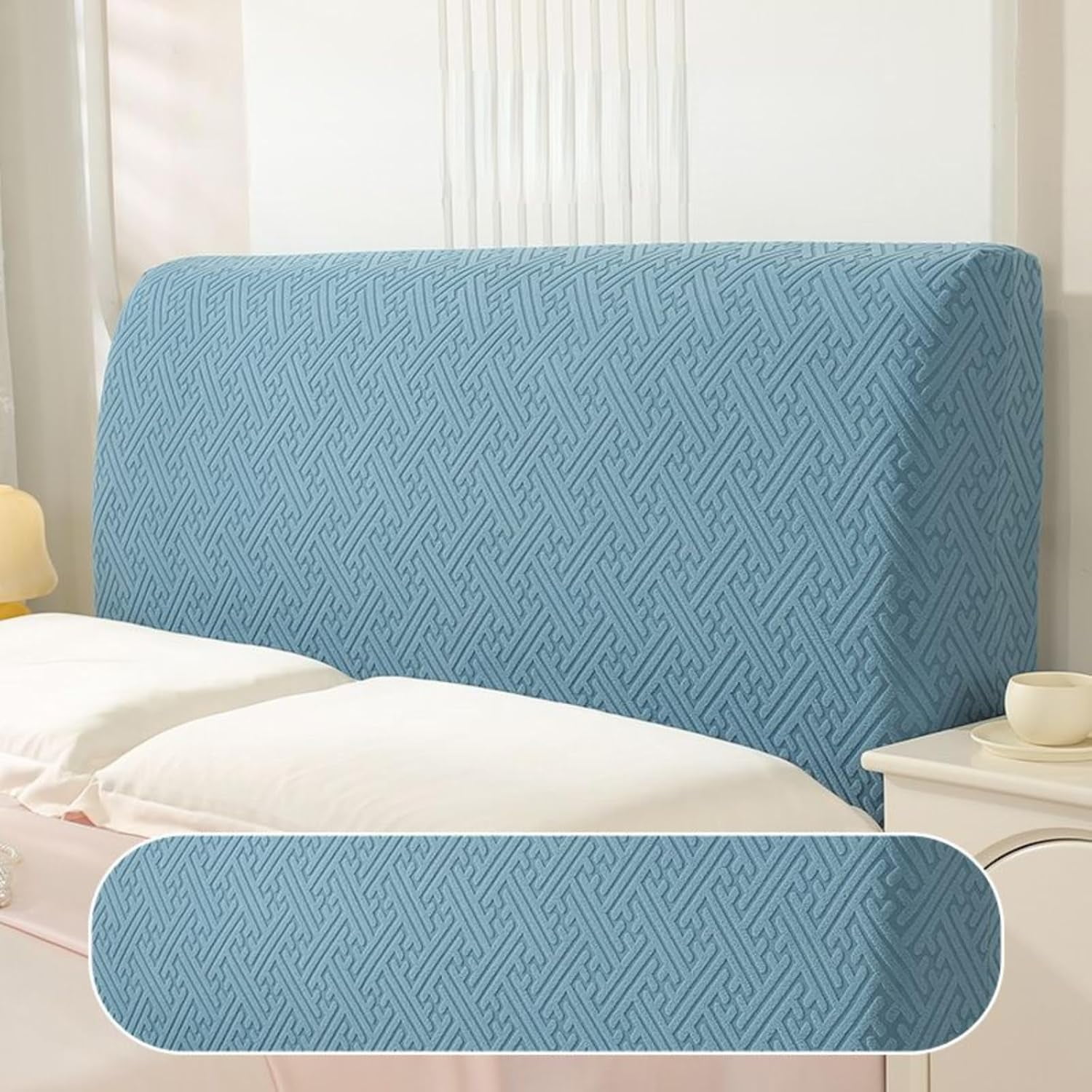 Stretch Headboard Covers for Queen King Size Bed Headboard Slipcover ...