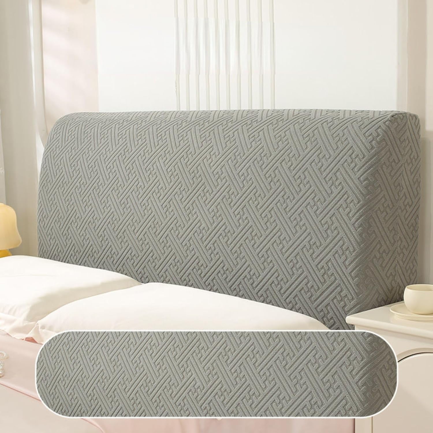Stretch Headboard Covers for Queen King Size Bed Headboard Slipcover ...