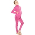 Stretch Is Comfort Girl's Cadet Jacket and Jogger Sweatsuit Set | Child ...