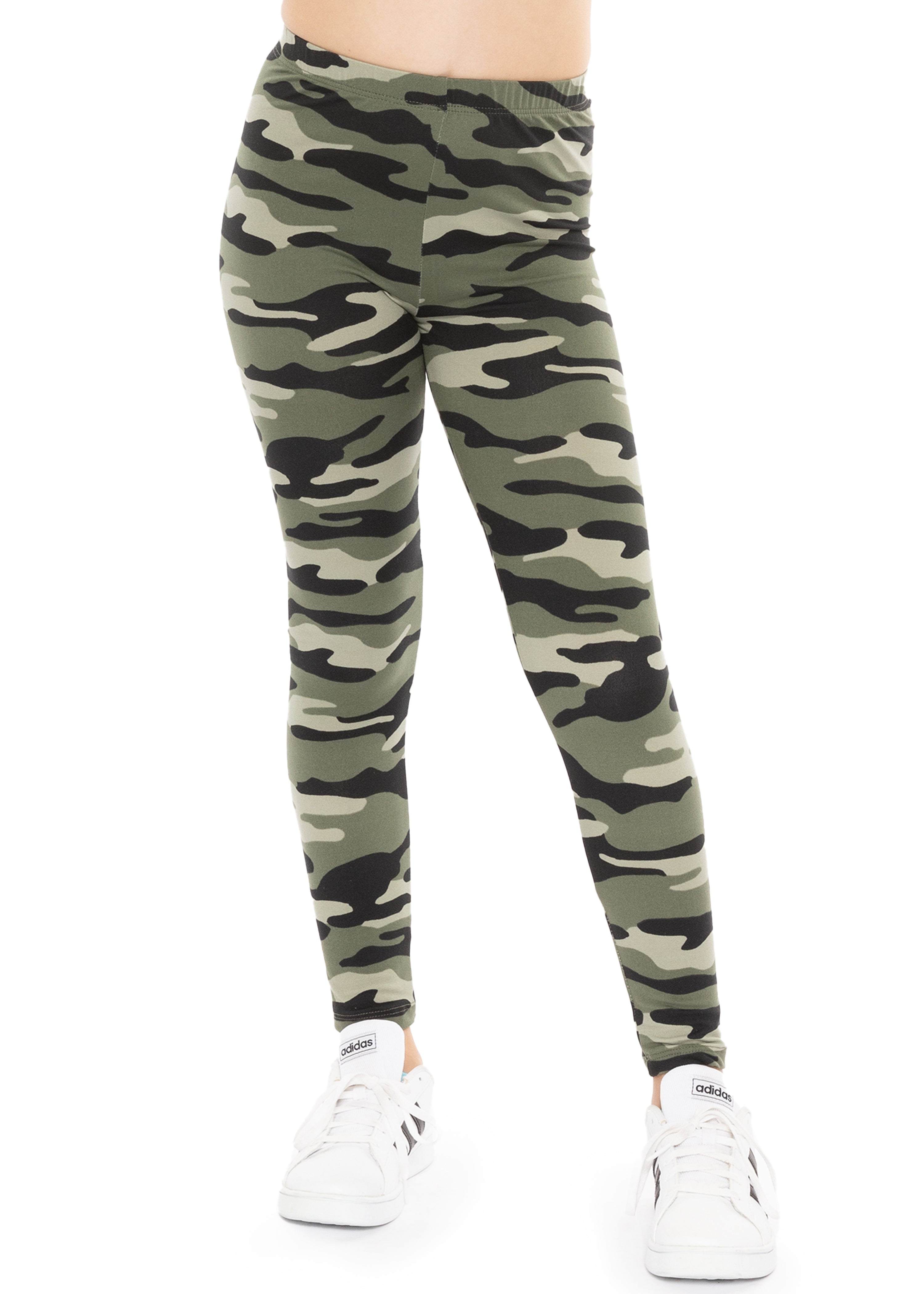 Stretch Is Comfort Girl's Oh so Soft Print Leggings | Child Size 4 - 14 ...