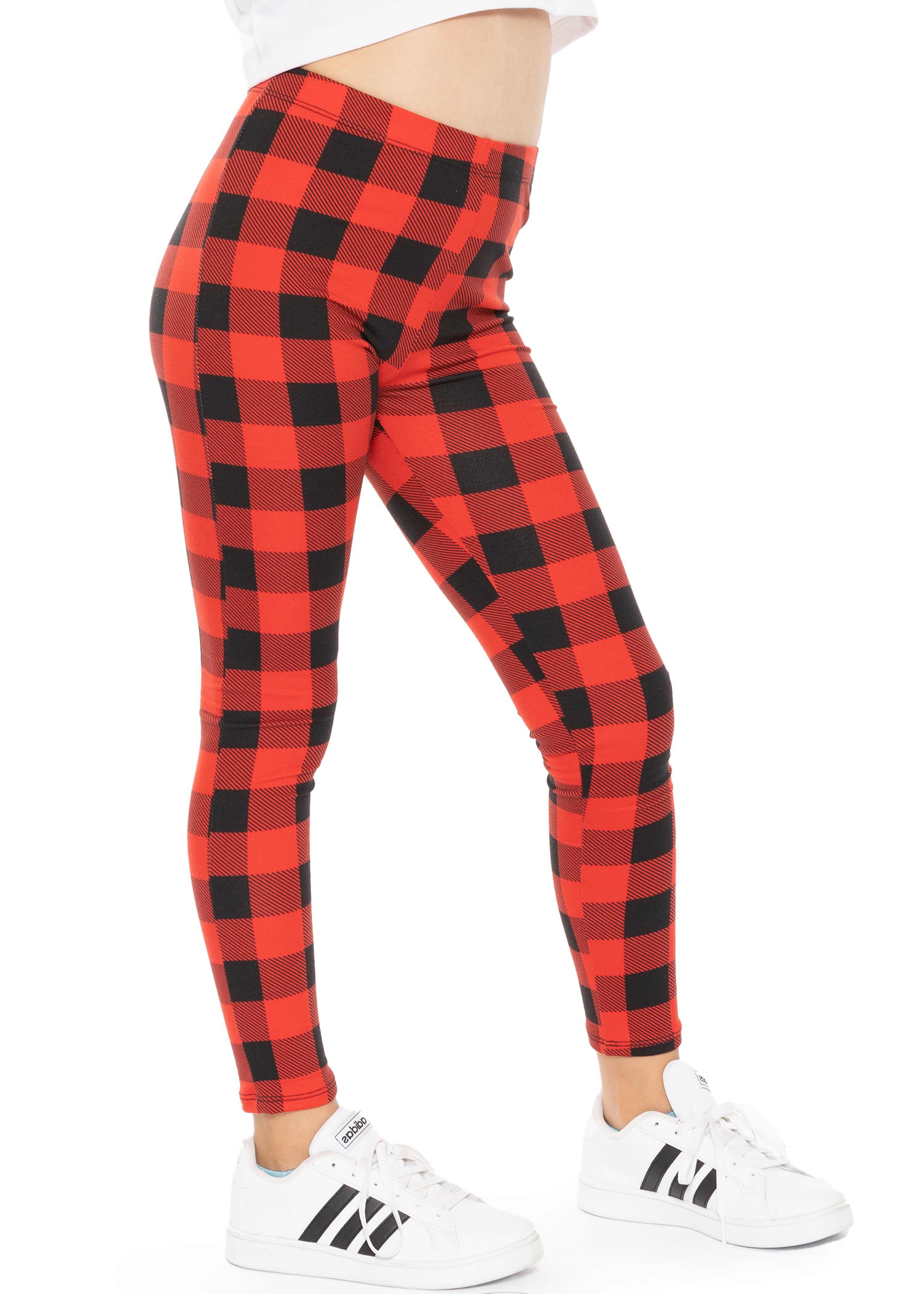 Stretch Is Comfort Girl's Oh so Soft Print Leggings | Child Size 4 - 14 ...