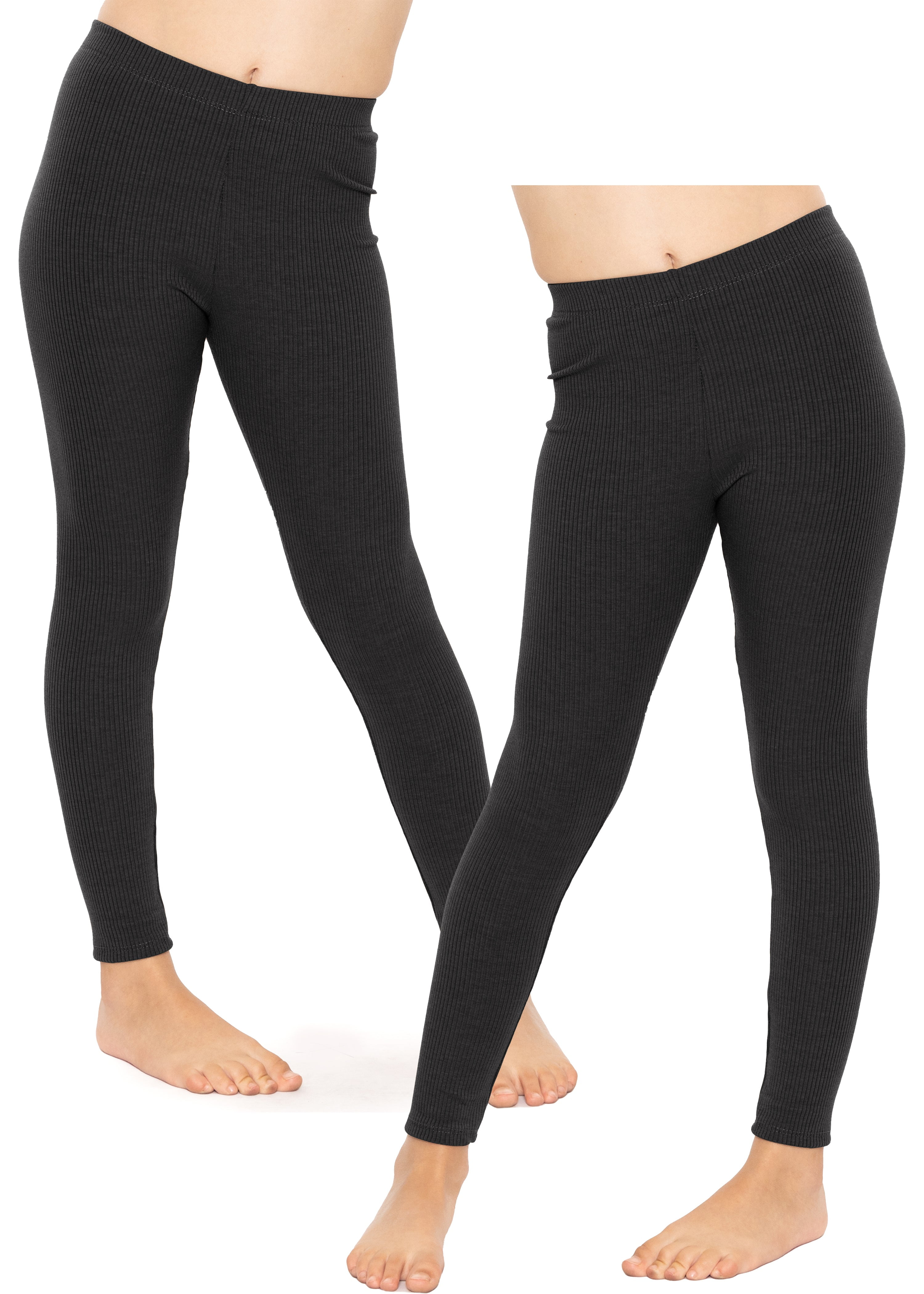 Stretch Is Comfort Girl's Oh so Soft Solid and Print Leggings | Child ...