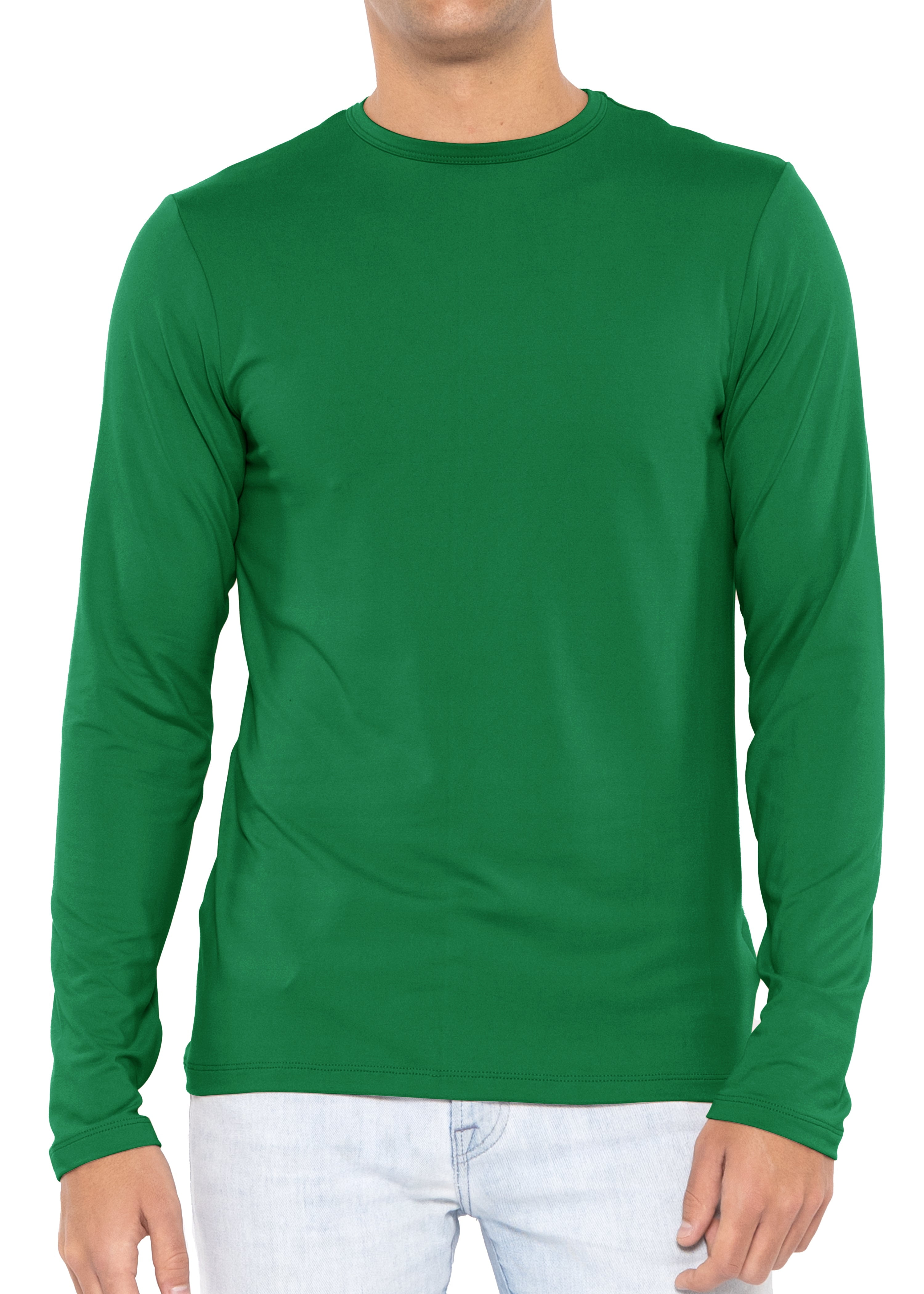 Stretch Is Comfort Men's Oh So Soft Long Sleeve Top | Adult Small- 3x ...