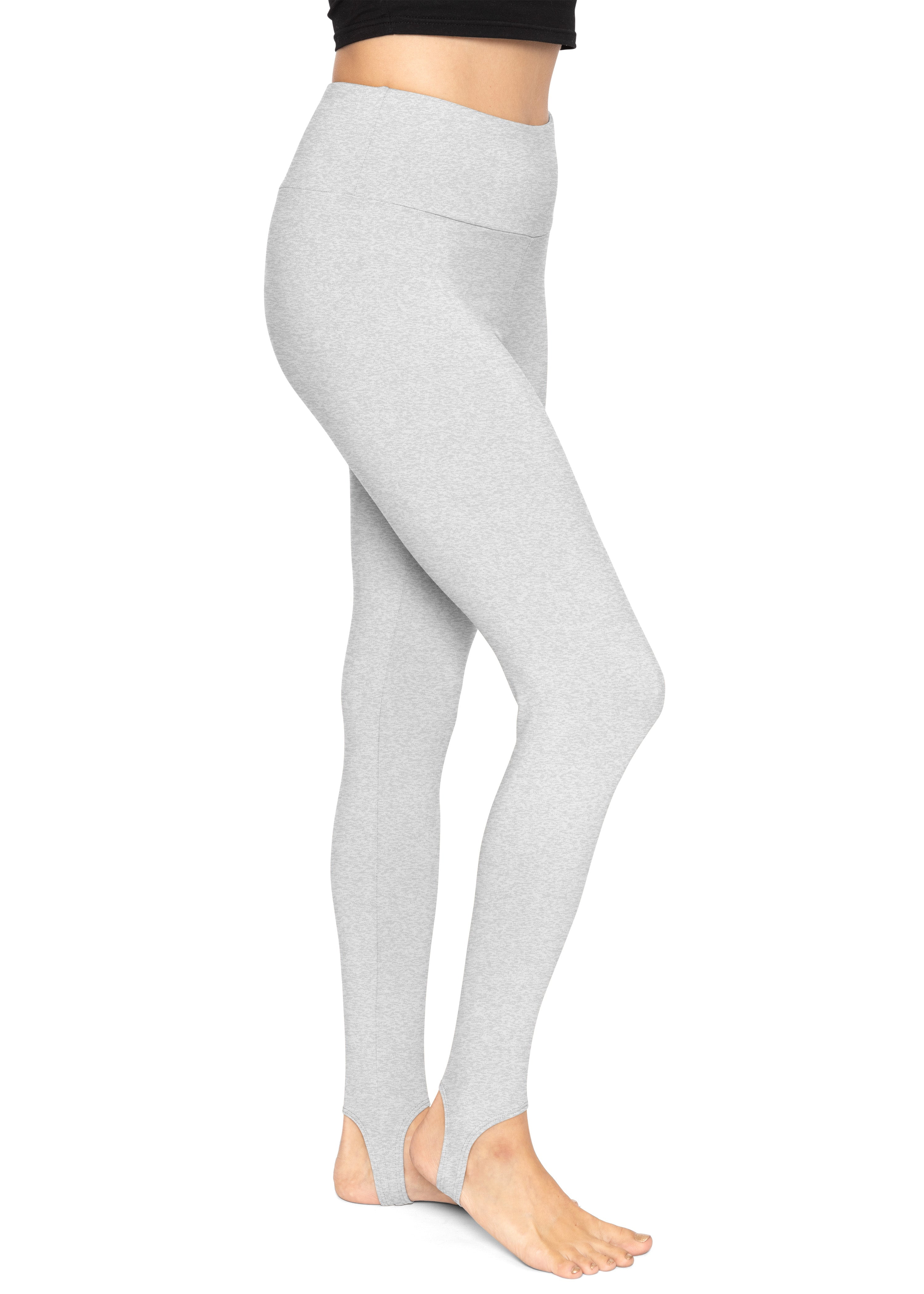 Stretch Is Comfort Women's Oh so Soft High Waist Stirrup Leggings ...