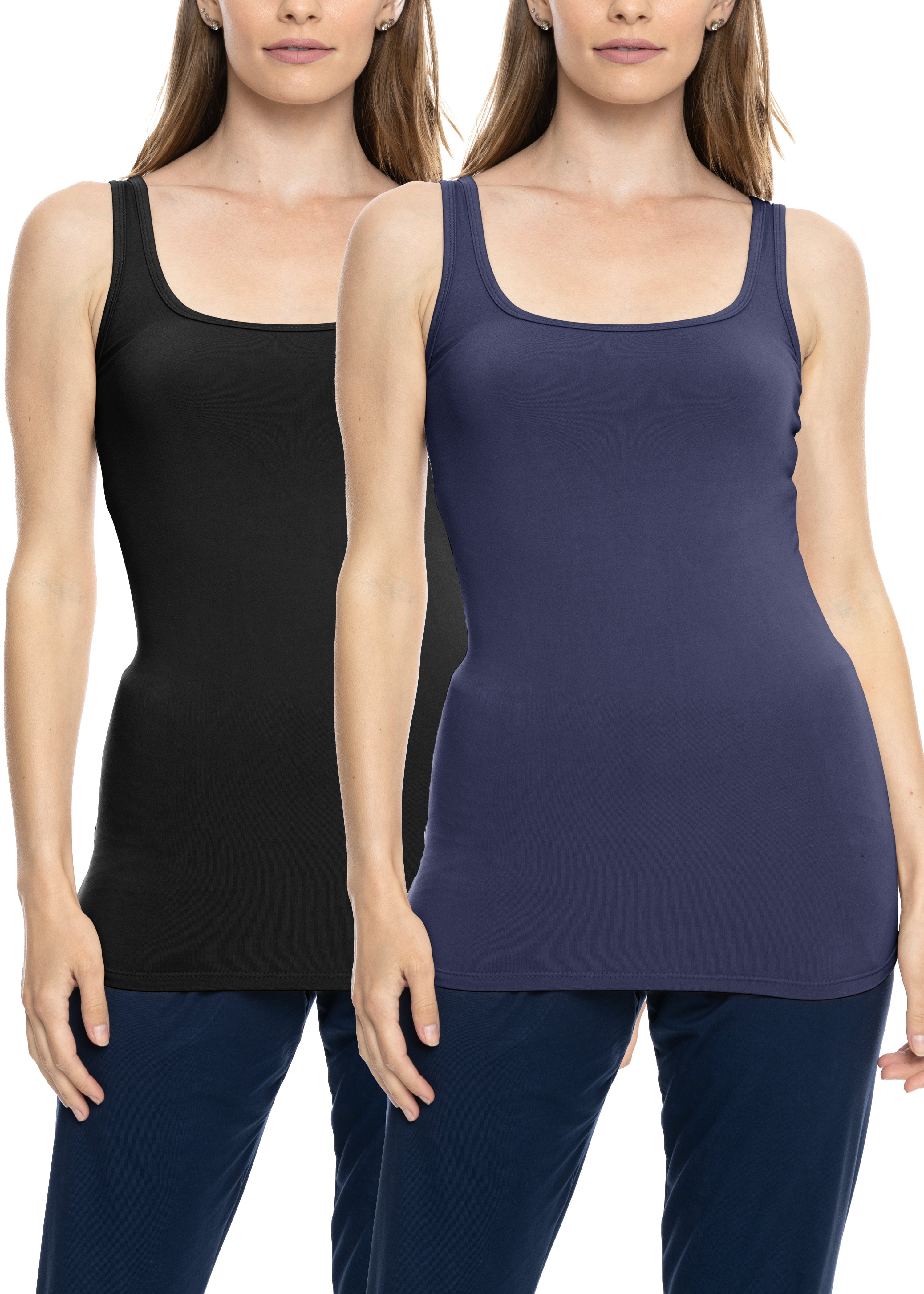 Stretch Is Comfort Women's and Plus Size Oh so Soft Long Length Base ...