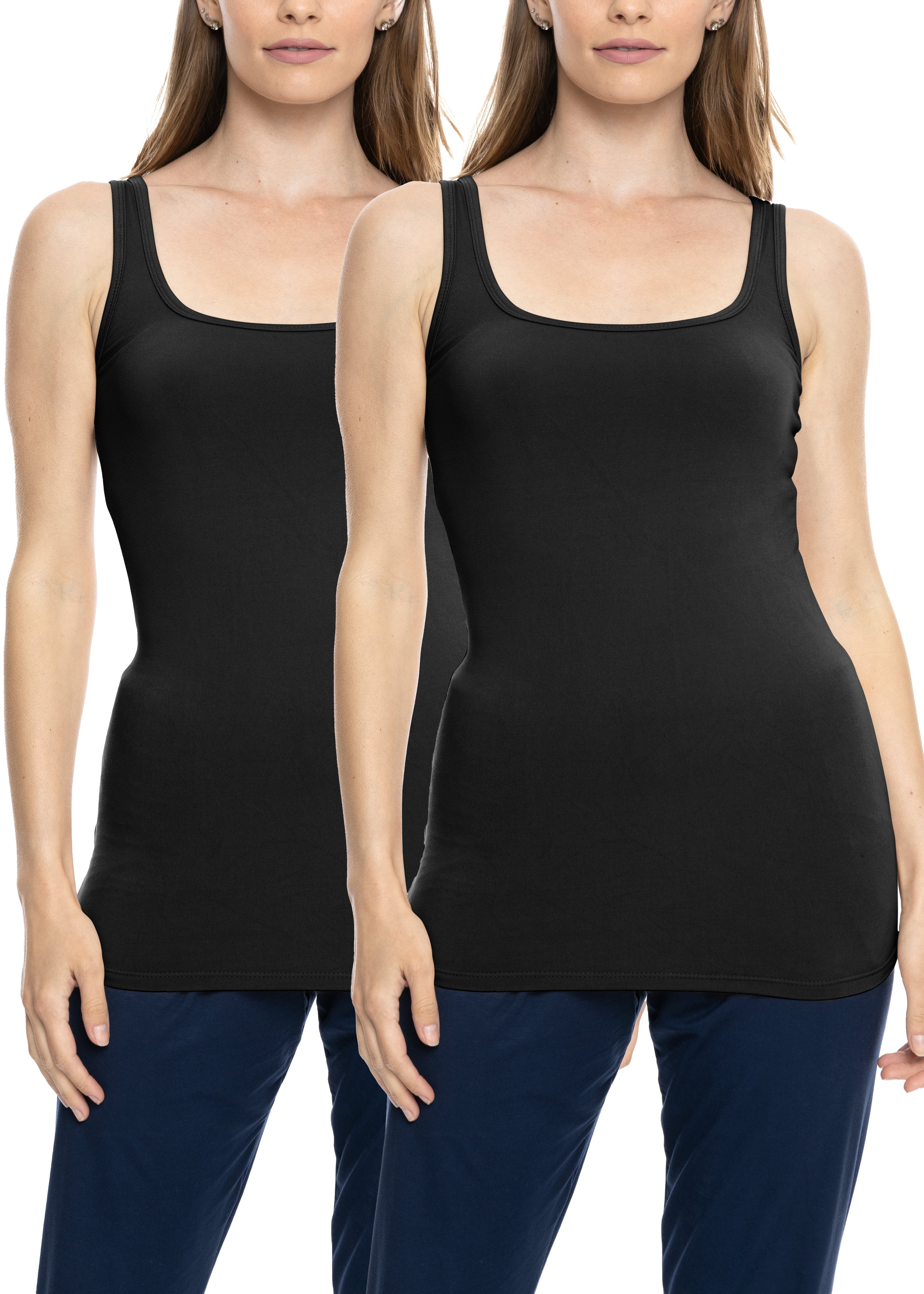 Stretch Is Comfort Women's and Plus Size Oh so Soft Long Length Base ...