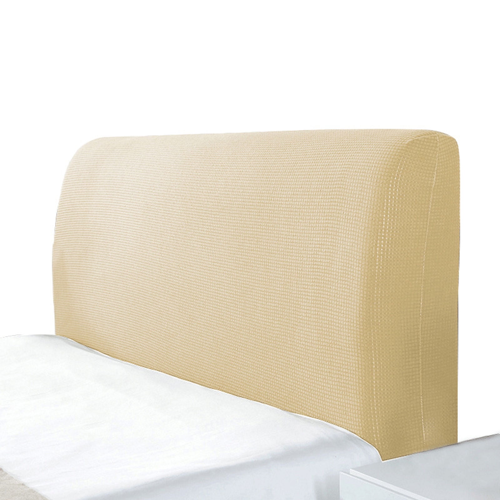 Stretch Jacquard Head Board Cover Slipcover, Solid Color All-inclusive ...