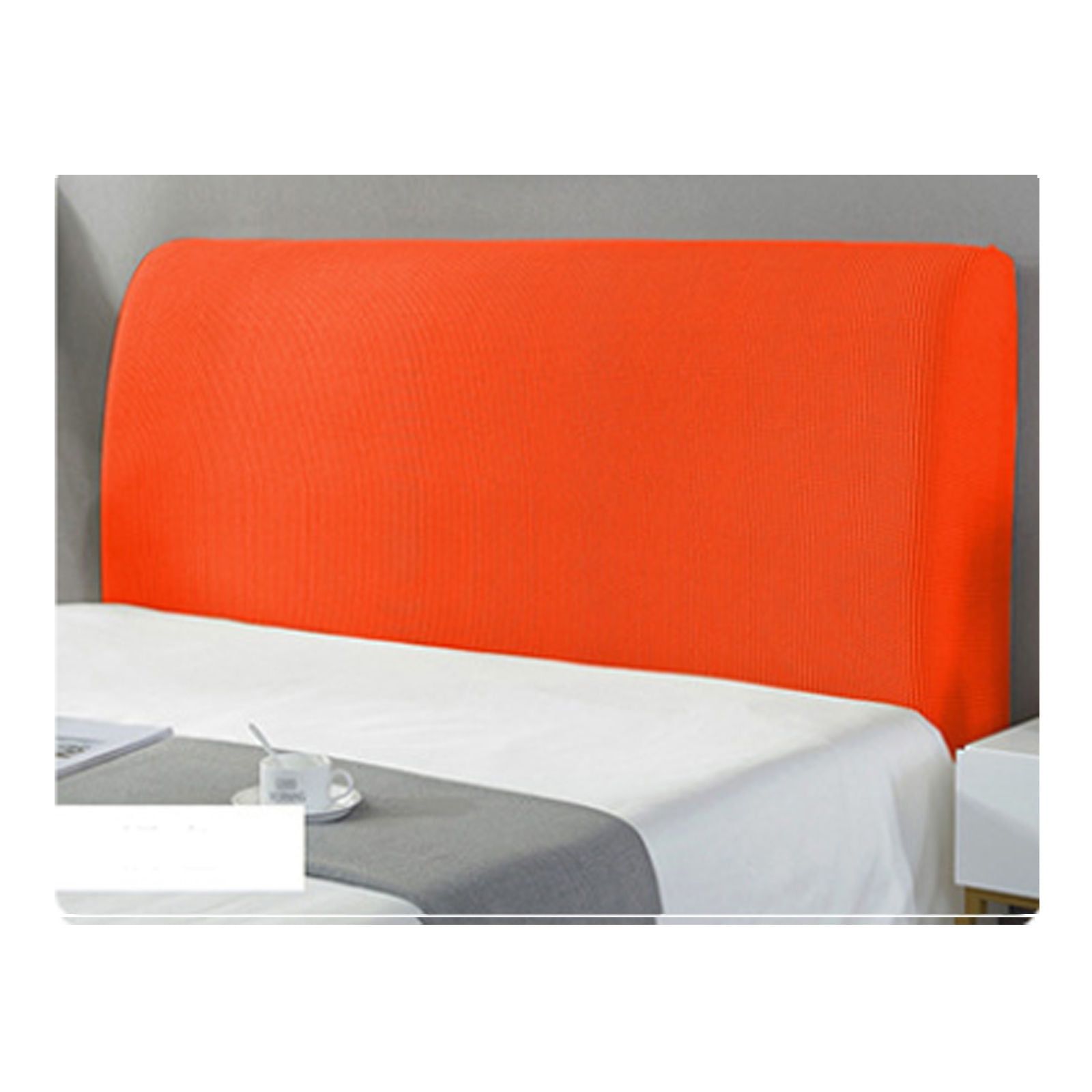 Stretch Jacquard Head Board Cover Slipcover, Solid Color All-inclusive ...