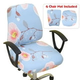 Stretch Jacquard Office Computer Chair Seat Cover, Removable | Washable ...