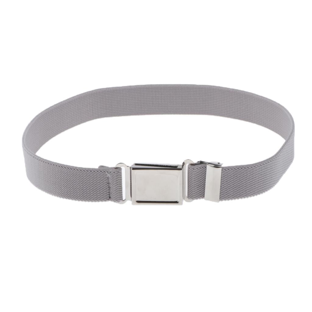 Stretch Kid Canvas Web Belt with Buckle Durable for School Uniforms ...