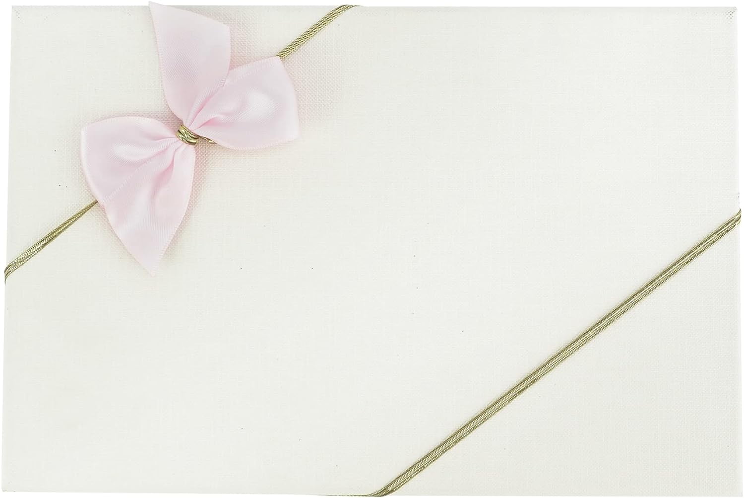 Stretch Loops with Pre Tied Satin Bows 10", Light Pink Elastic Gift ...