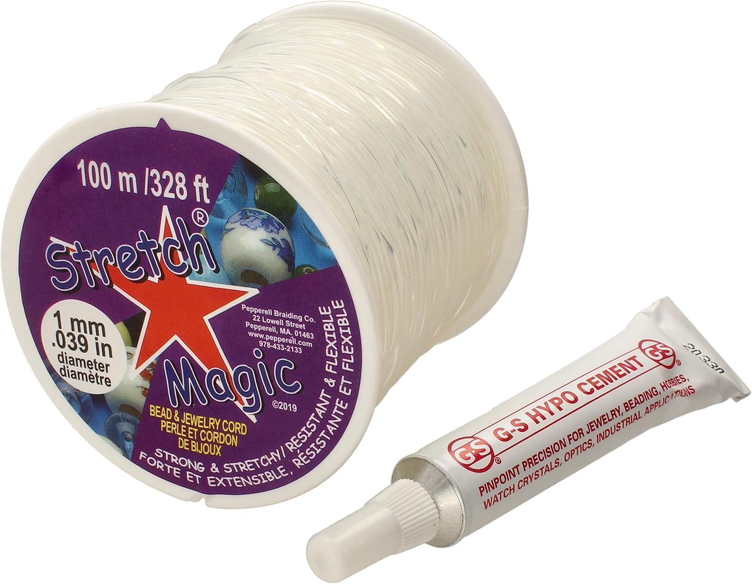 Stretch Magic Bead & Jewelry Cord - Strong & Stretchy, Easy to Knot ...