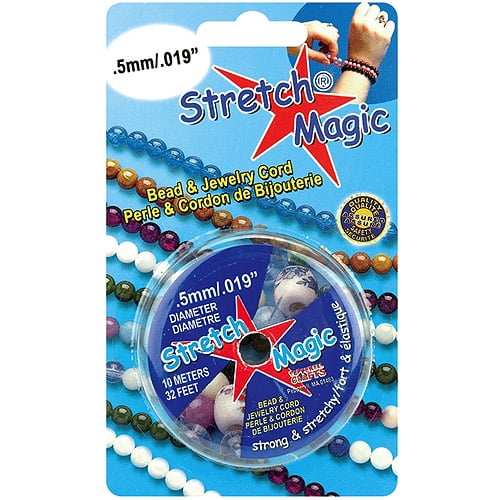 Stretch Magic Bead and Jewelry Cord, 0.5mm, 10m - Walmart.com