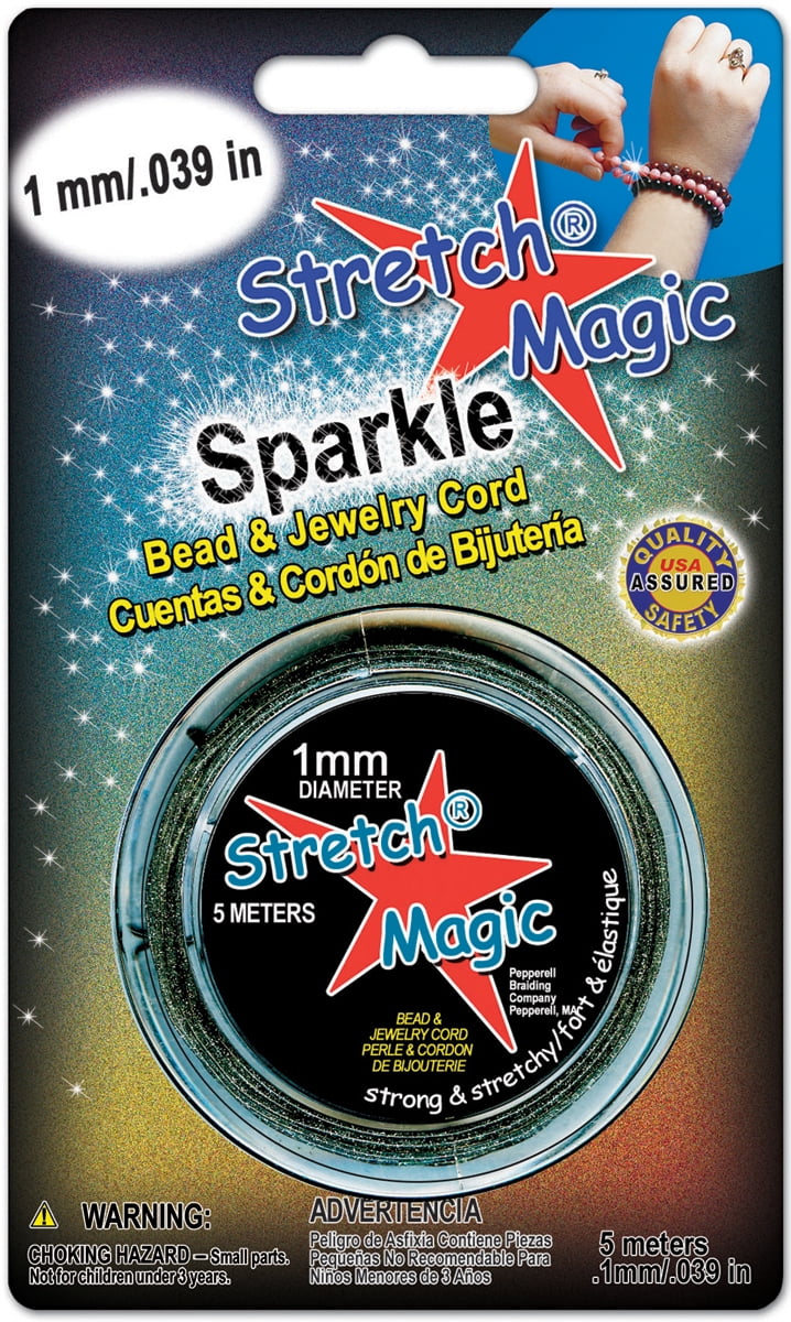 Stretch Magic Bead and Jewelry Cord, 1mm, 5m - Walmart.com