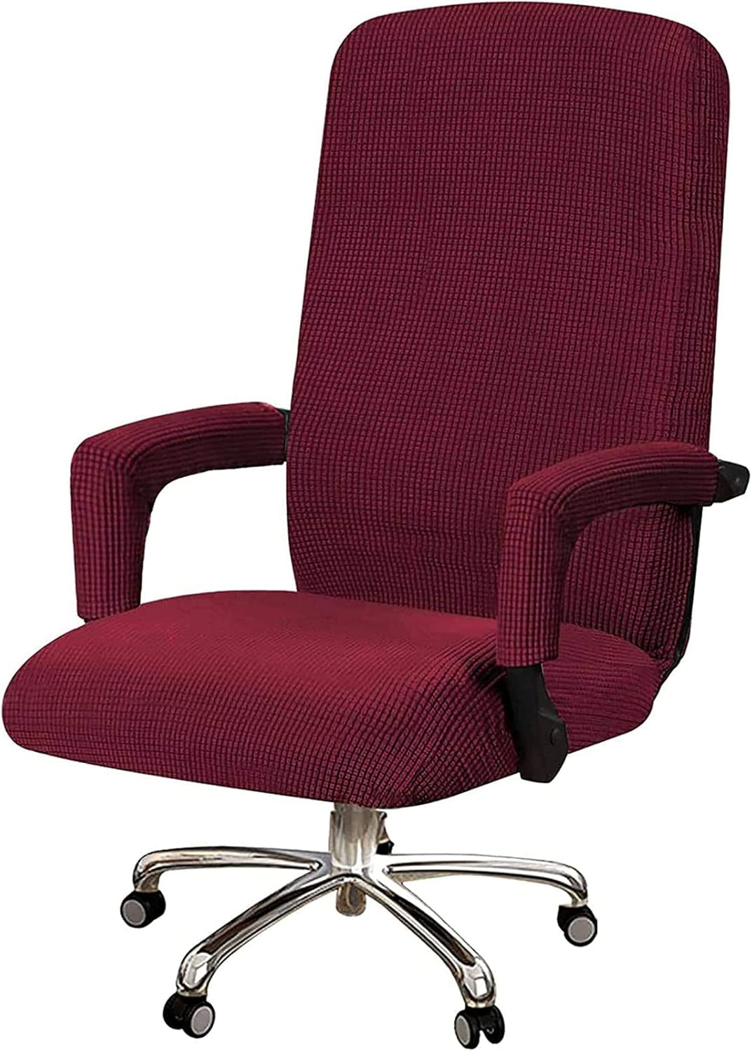 Stretch Office Chair Covers with Armrest Covers, Removable Computer ...