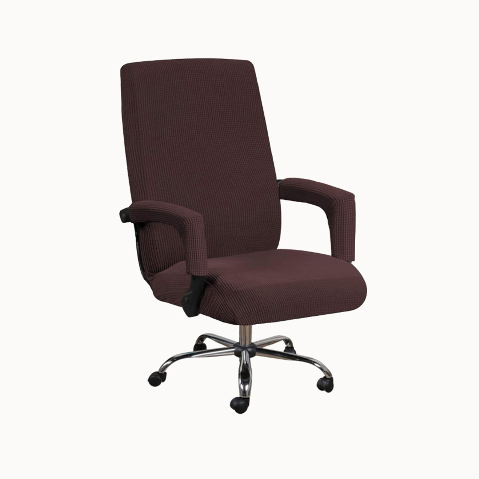 Stretch Office Chair Covers,Computer Chair Boss Chair Cover with 2 Arm ...