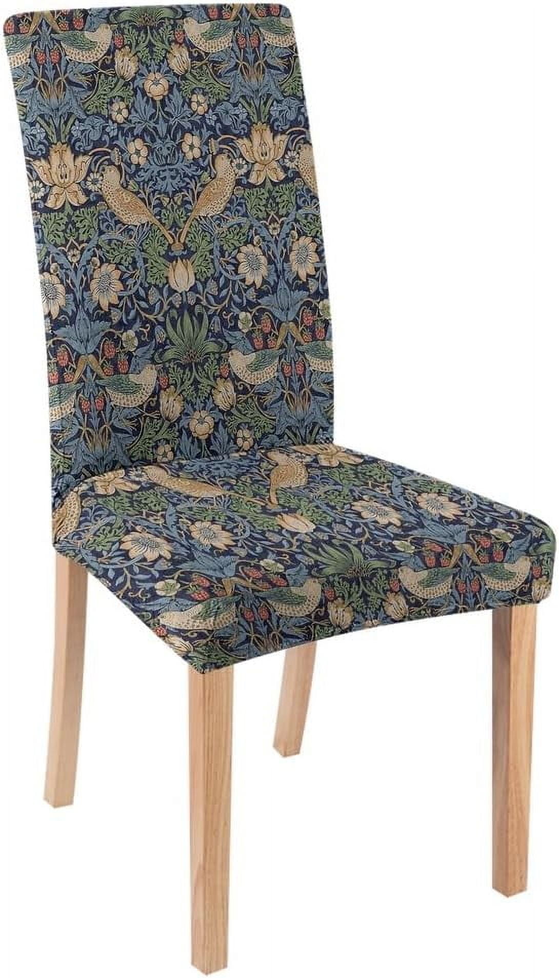 Stretch Parson Chair Slipcovers for Dining Room Set of 6,Boho Flower ...