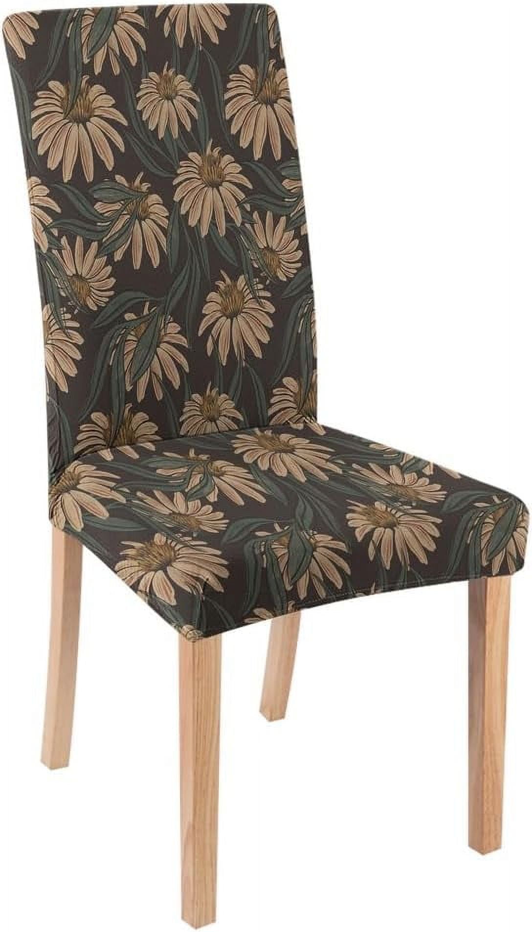 Stretch Parson Chair Slipcovers for Dining Room Set of 6,Boho Vintage ...