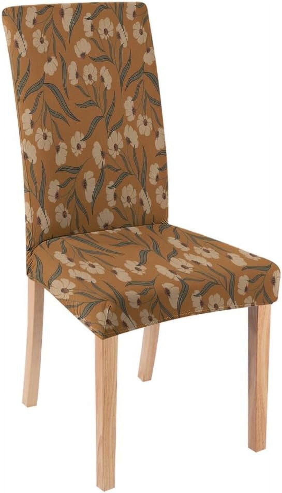 Stretch Parson Chair Slipcovers for Dining Room Set of 6,Boho Vintage ...