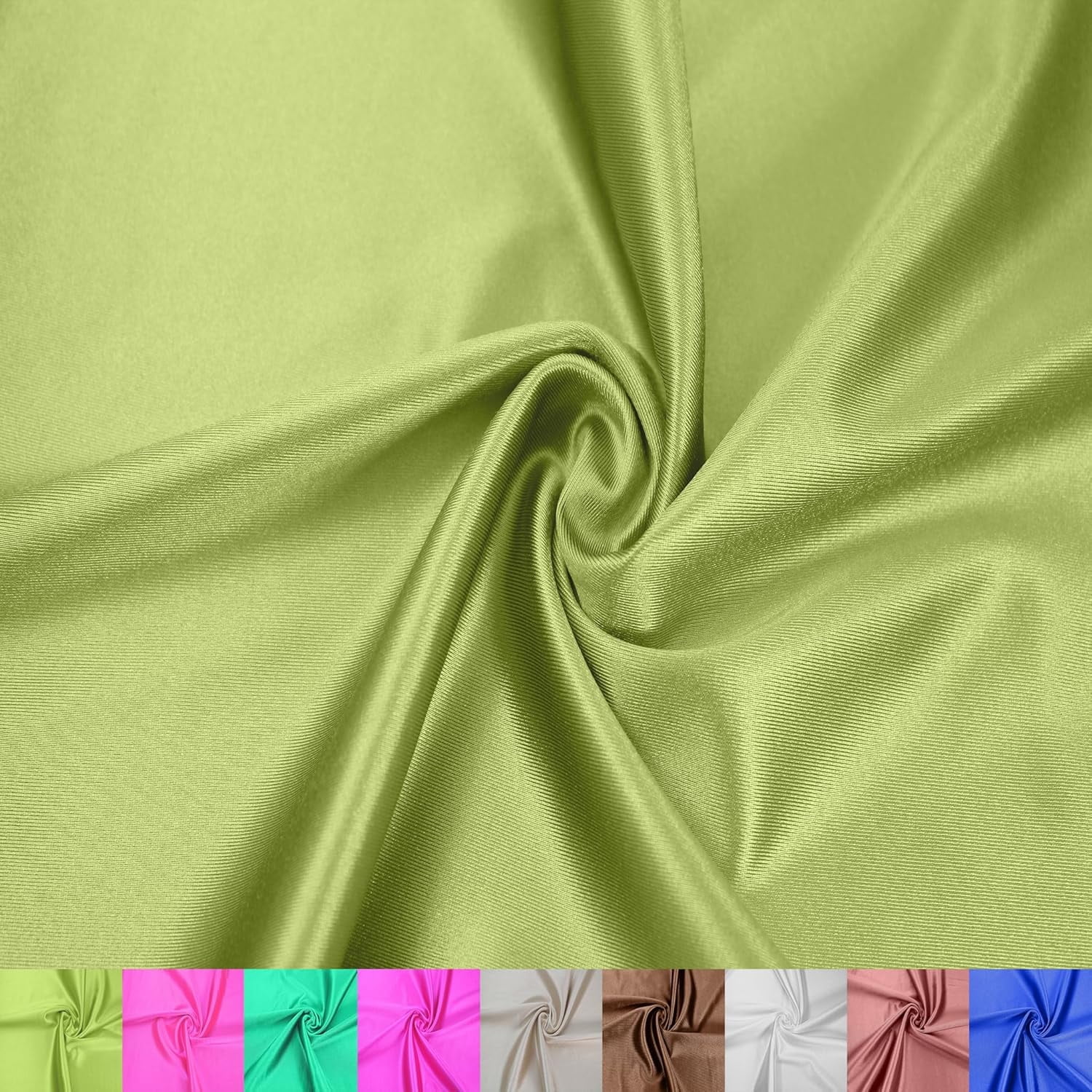 Stretch Shiny Casino 59" Wide Polyester Spandex Fabric by the Yard ...