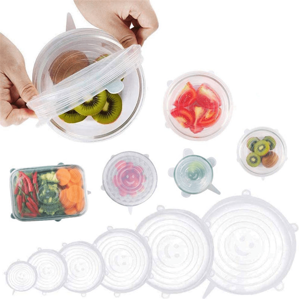 Stretch Silicone Lids Silicon Lids And Food Covers Silicone Bowl Covers ...