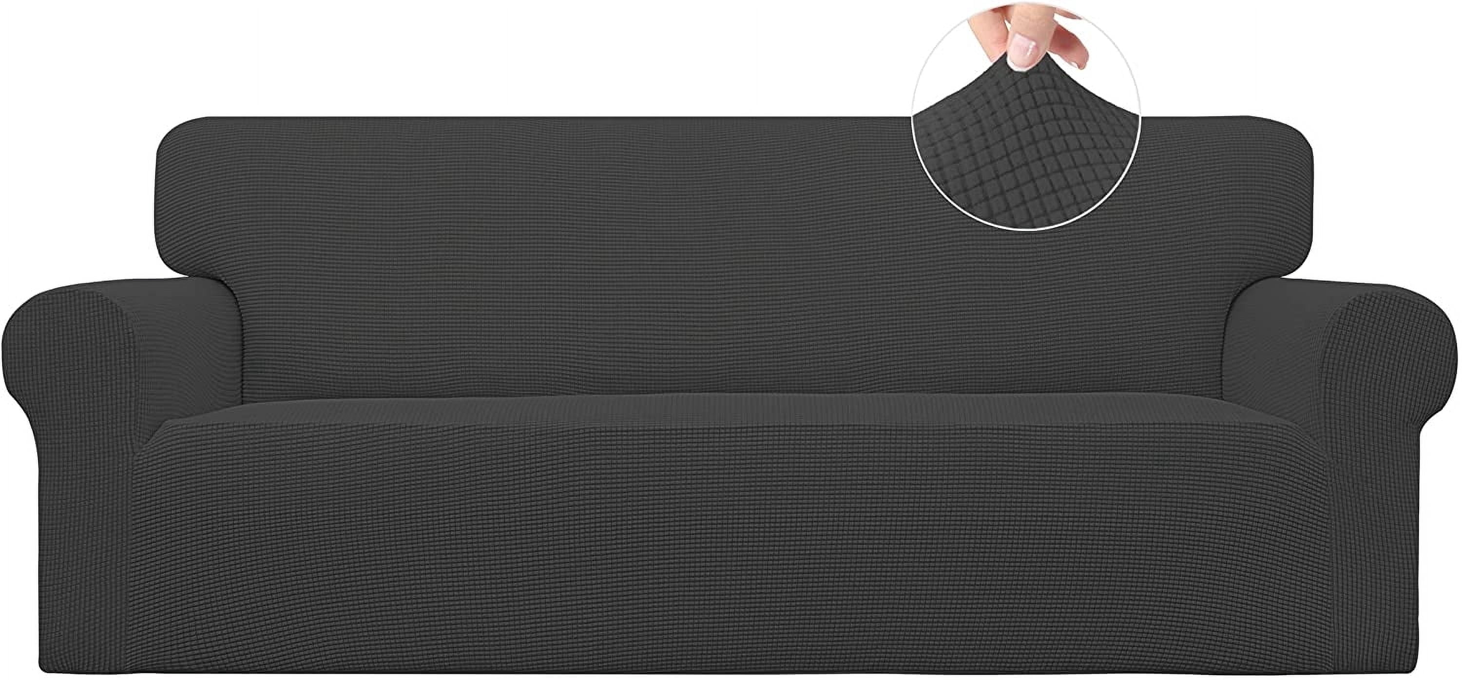 Stretch Sofa Slipcover 1-Piece Sofa Cover Furniture Protector Couch ...