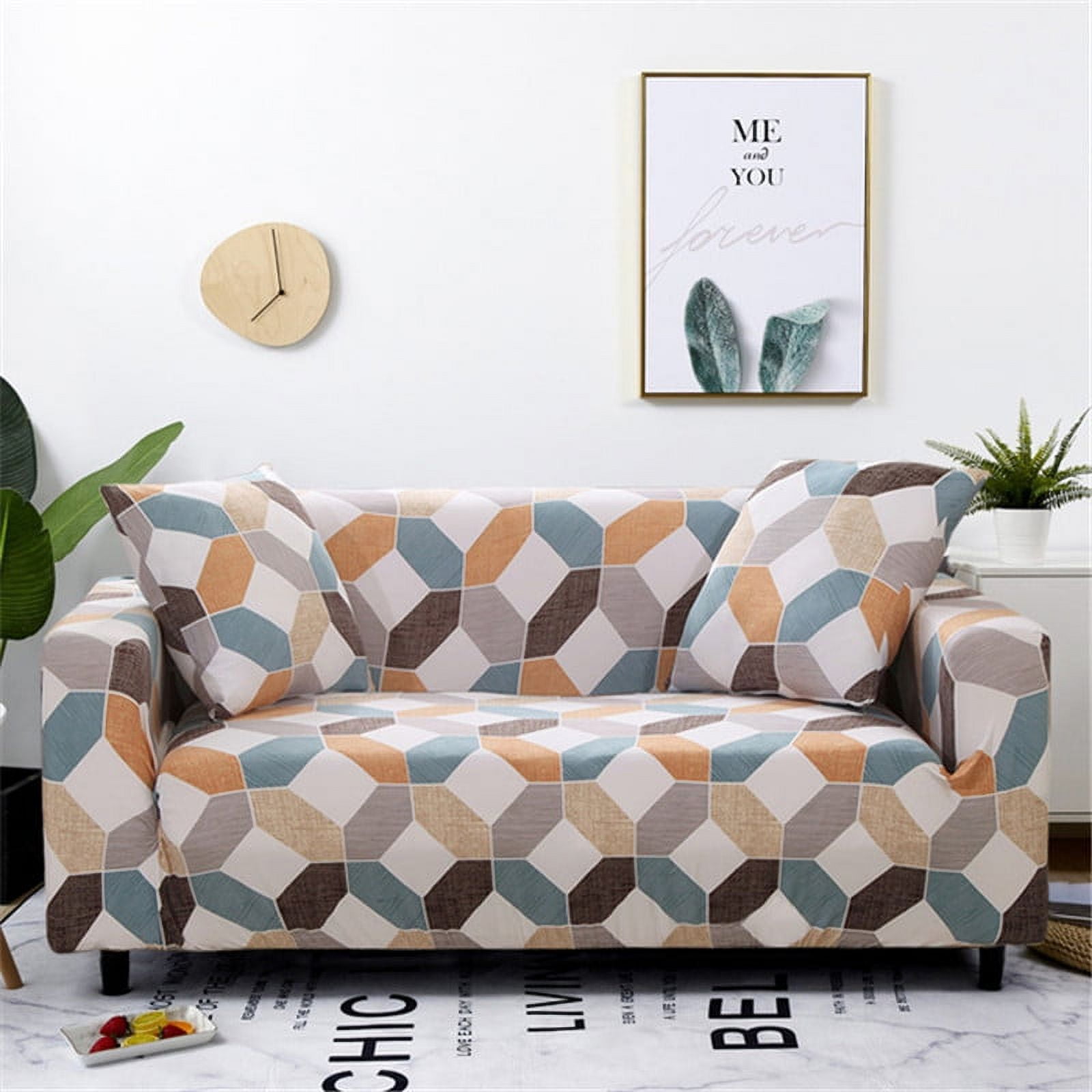 Stretch Sofa Slipcover Elastic Sofa Covers for Living Room Funda Sofa ...