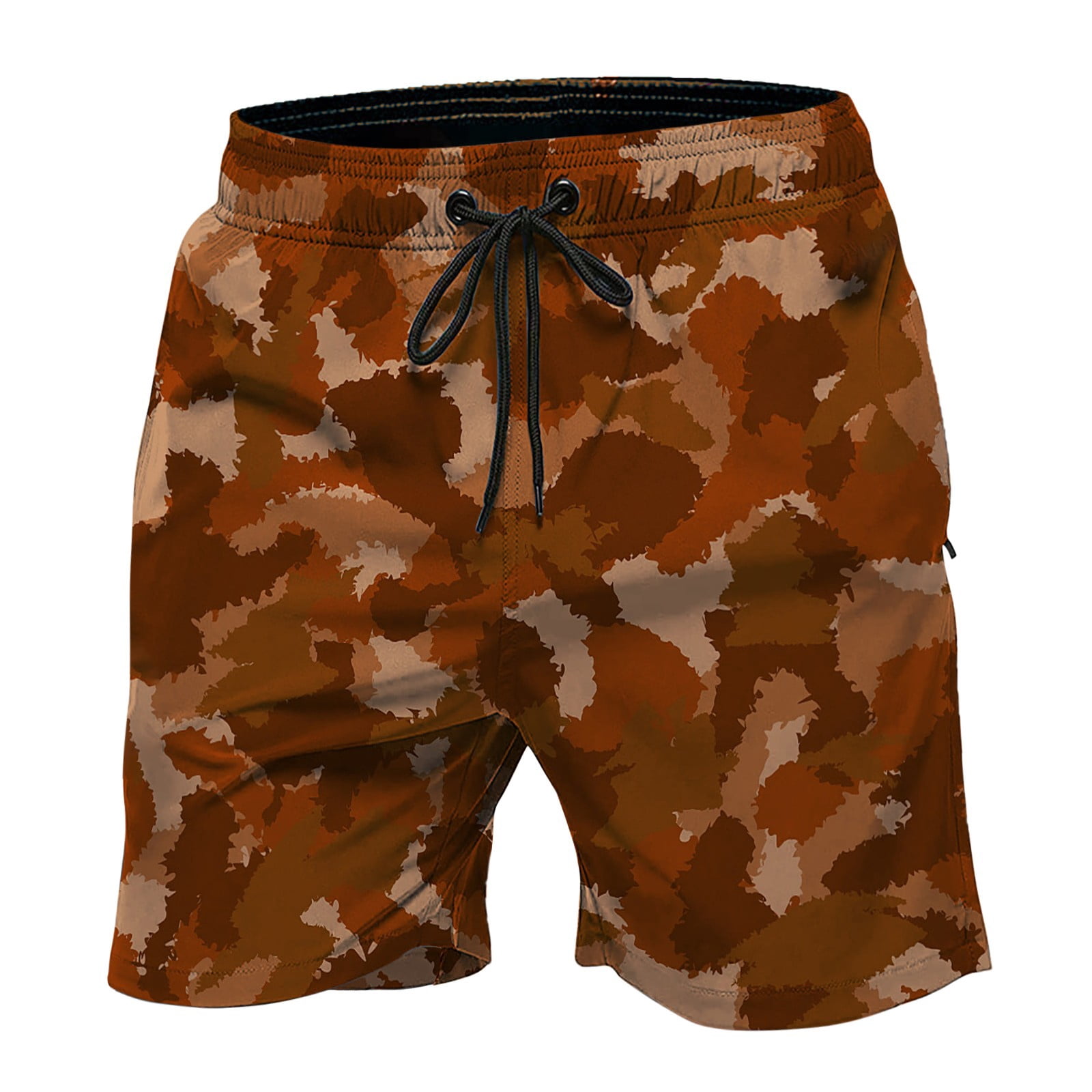 Stretch Swimming Trunks for Men Sports Printed Pants Casual Bathing ...