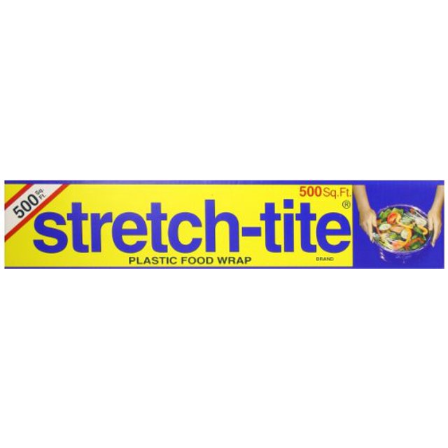 Stretch-Tite Premium BIG ROLL Plastic Food Wrap, 500 Sq. Ft., 516.12-Ft ...