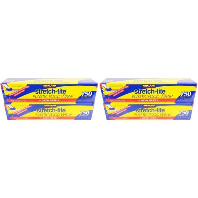Stretch Tite dnTPbd Plastic Wrap 12 in x 750 feet, 4 Pack - Walmart.com